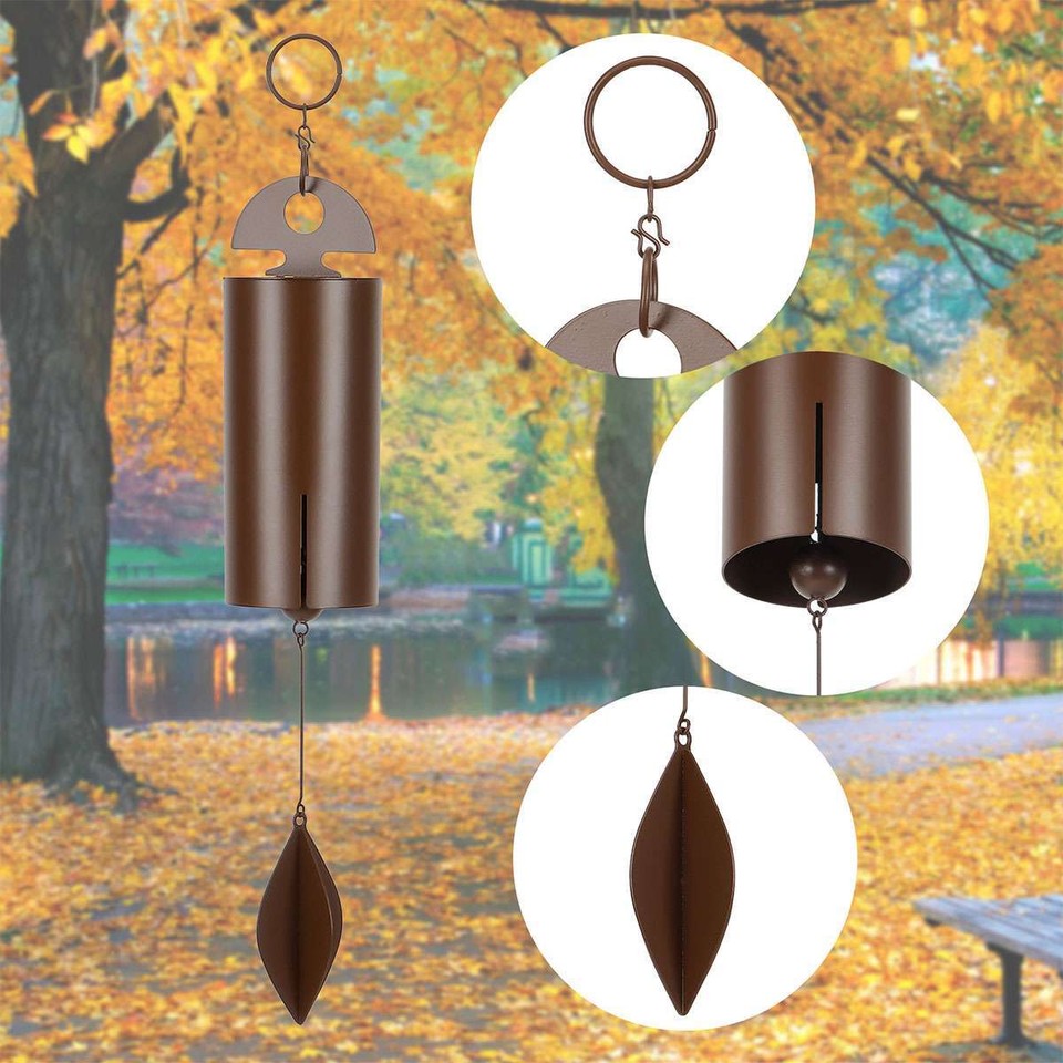 Large Deep Resonance Serenity Metal Bell Heroic Wind Chimes Outdoor ...