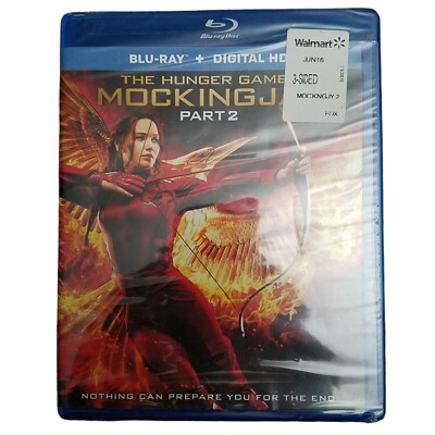 The Hunger Games: Mockingjay Part 2 Blu-Ray DVD Sealed New | eBay