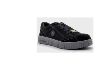 Men's Black Approved Work Shoes - Composite Toe | eBay