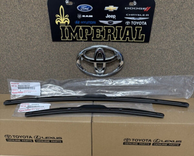 2012-2017 TOYOTA CAMRY GENUINE OEM WIPER BLADES 85212-06130 85222-06131 ...