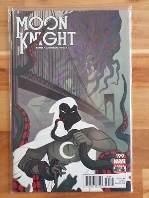 Moon Knight #199 - 2018 - Marvel Comics 1st Print - Bemis NM | eBay ...