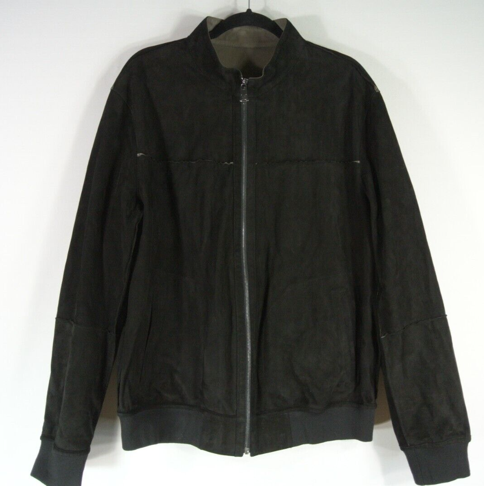 NEW Maceoo Paris Leather Beaten Brown Jacket in Black Size XXL #C3514 ...