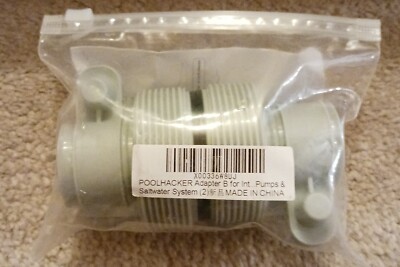 POOLHACKER Replacement Hose Adapter B, 1.25" to 1.5" Type B Hose ...