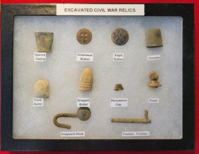 EXCAVATED & IDENTIFED CIVIL WAR RELICS | eBay