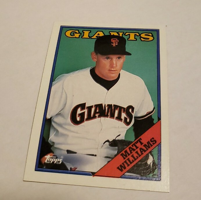topps baseball card Matt Williams | eBay