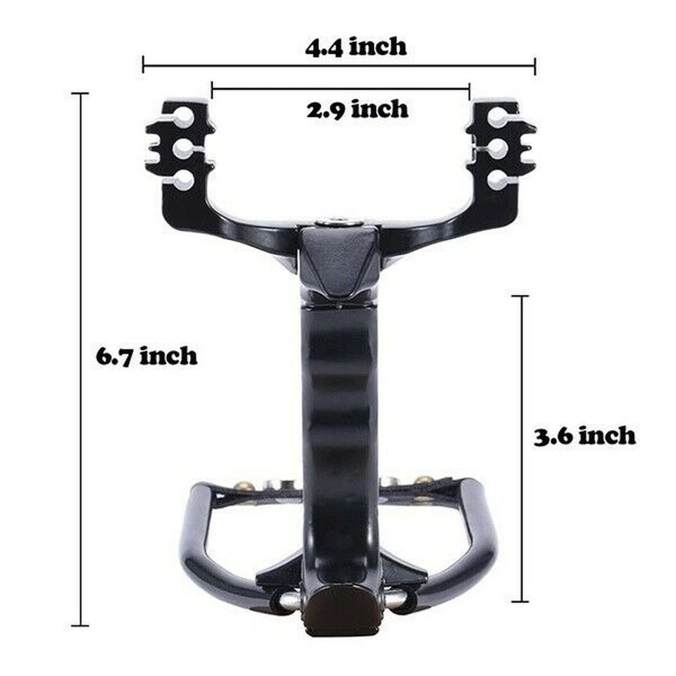 Hunting Fishing Slingshot Heavy Duty High Velocity Catapult Laser Shoot ...