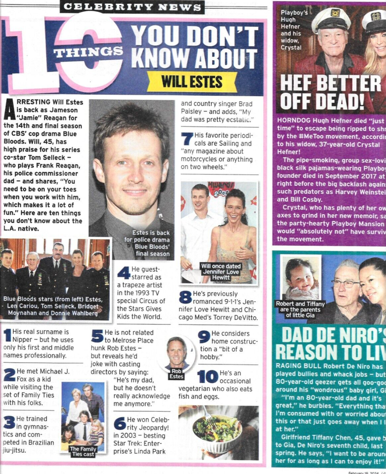 Globe Magazine King Charles Vince McMahon Cher Jason Statham Amelia ...