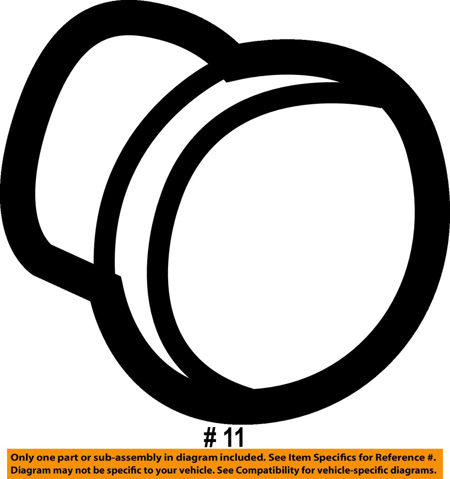 MERCEDES OEM 03-06 CLK500 Door-Plug 0009973320 | eBay