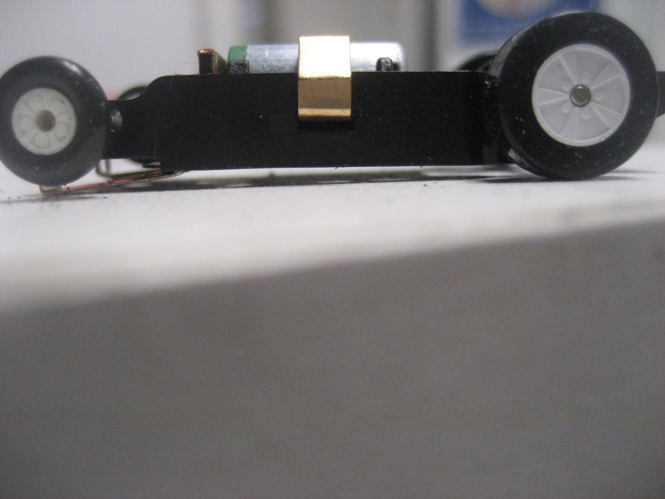 NEW T-Jet T-Dash Inline Chassis With White IROC Wheels | eBay