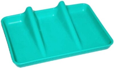 Tupperware Soap Dish Spoon Rest Kitchen Gadget Tiny Treasures Teal NEW ...