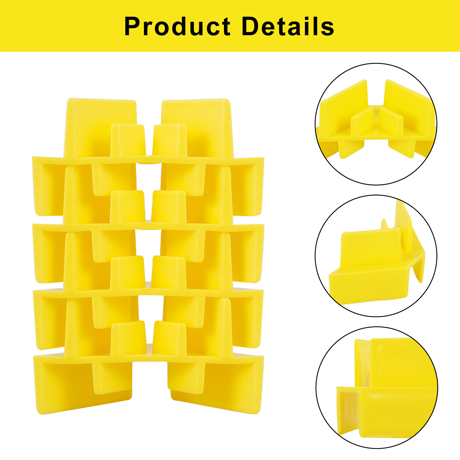 12Pcs Tray Stackers Plastic Freeze Dryer Stackers Set Space Saving ...