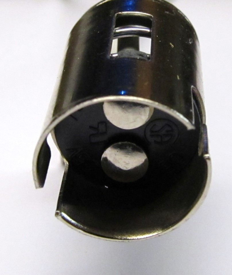 Bayonet Bulb Socket, BA15d base (1076, 1176 etc.), 1-hole L-Flange ...