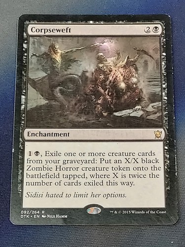 Corpseweft - Dragons of Tarkir Magic the Gathering MTG Single Card Nice ...