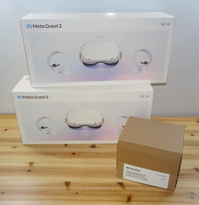 2x Oculus Meta Quest 2 128 GB Boxes Only w/ Right Controller Box Only ...