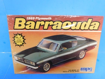 Vintage 1988 MPC 1969 Plymouth Barracuda Model Kit #6070 Sealed *ST | eBay