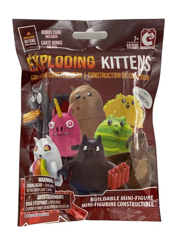 EXPLODING KITTENS Blind Bag - BUILDABLE MINI-FIGURES (1) | eBay