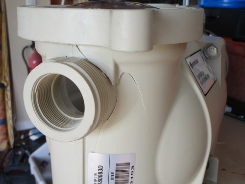 Pentair SuperFlo 340039 High Performance Single Speed 1.5HP Pool Pump ...