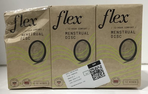 Flex Menstrual Disc 12 Hour Comfort 12 Discs LOT OF 3 (36 Total) | eBay