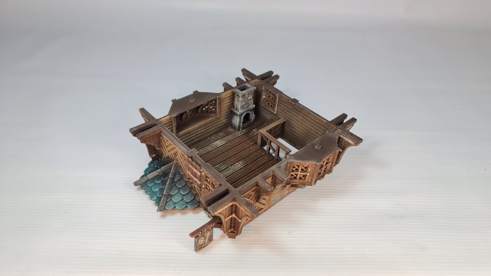 3d Printed Table Top Terrain Fantasy Vendor House DnD RPG Wargame ...
