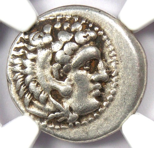 Alexander the Great III Silver AR Drachm 336 BC - NGC VF - Rare ...