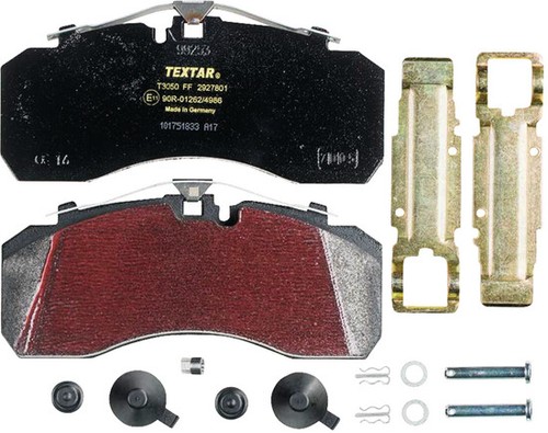 BREMSBELÄGE BREMSKLÖTZE TEXTAR 29278 300 1 4 T3050 MAN/Mercedes/DAF ...