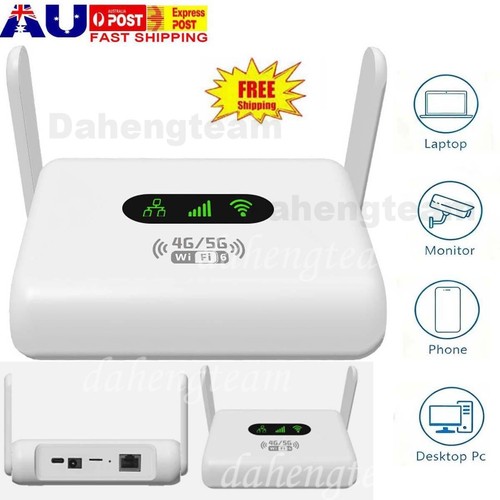 4G LTE Mobile WiFi Hotspot 5G Unlocked 300Mbps 4G LTE Router + SIM Card ...