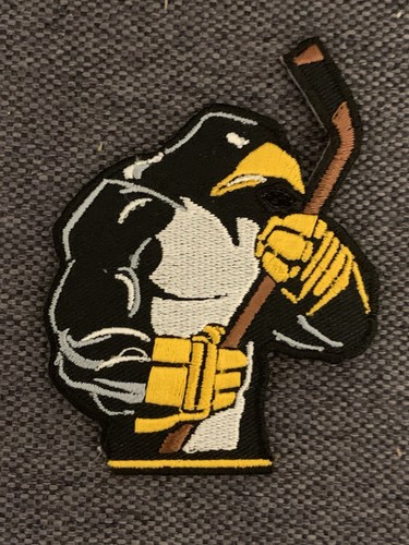 PITTSBURGH PENGUINS MASCOT EMBROIDERED IRON ON PATCH-BRAND NEW! | eBay