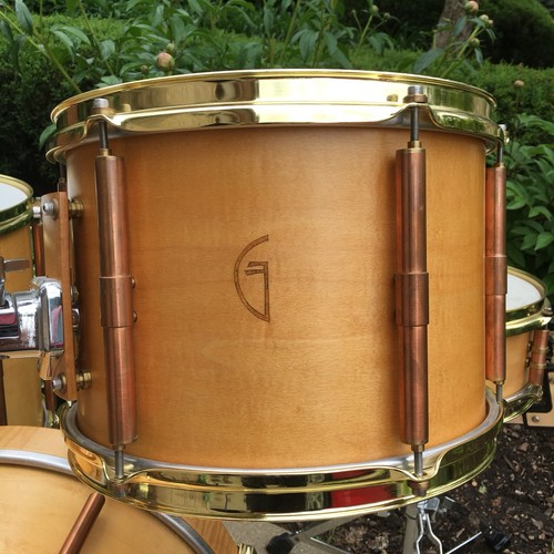 Matthew Gaither Custom Drums Copper Series #0001 2005 12/14/14/18 Philly PA USA | eBay