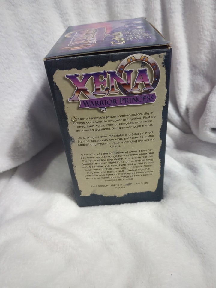 Xena Warrior Princess Gabrielle Cold Cast Porcelain Sculpture 467/3000 ...