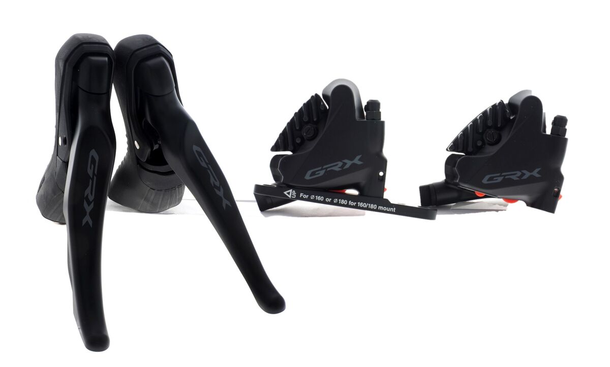 Shimano GRX 2x12 ST-RX610 BR-RX400 Hydraulic Disc Shifter Shimano GRX 2x12 ST-RX610 BR-RX400 Hydraulic Disc Shifter