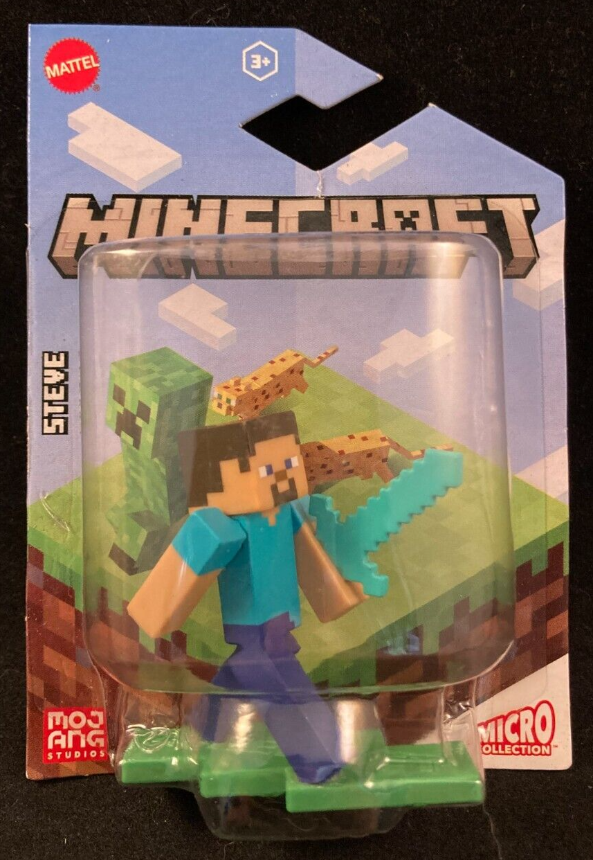 Minecraft - Steve - Micro Collection - Mini Figure - Approx. 1 7/8 ...