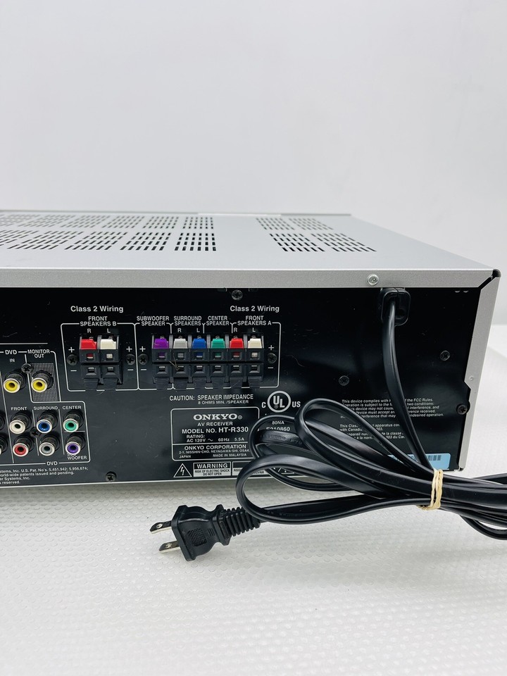 Onkyo HT-R330 Digital Stereo AV Receiver Amplifier No Remote TESTED | eBay