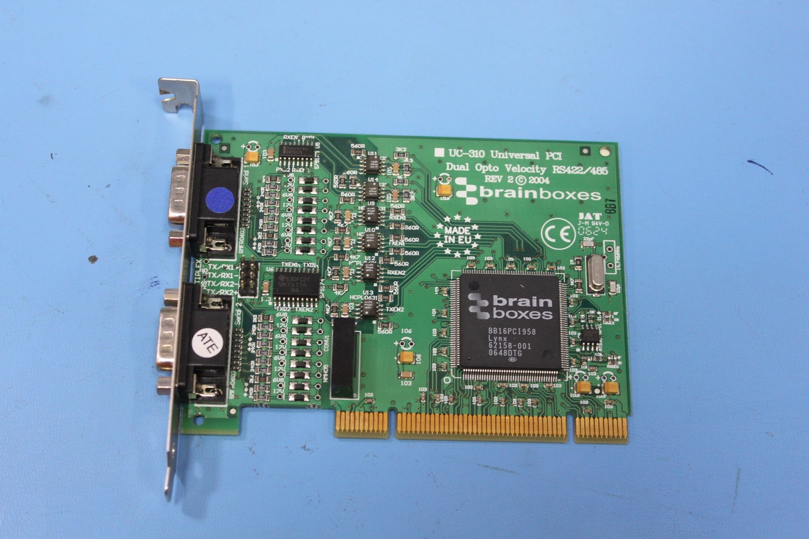 Brainboxes UC-310 Dual Opto Velocity RS422-485 Universal PCI Serial Card UC-310B for sale online ...
