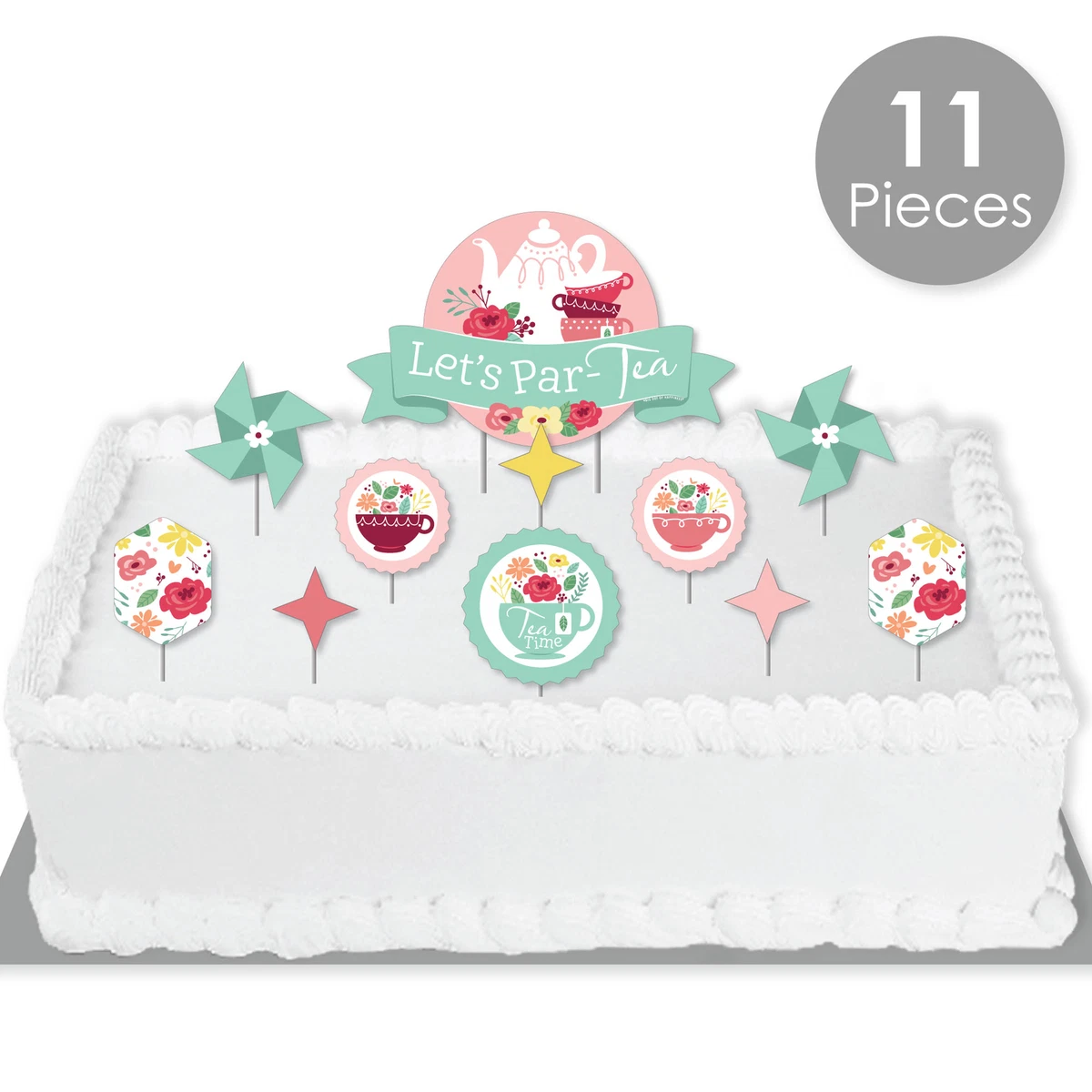 Garden Tea Party Cake