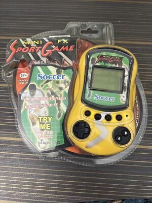 Mini FX Sports Game Retro Hand Held Soccer Game | eBay