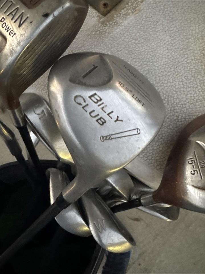 Complete Set Men’s Golf Clubs Ping Irons +Bag +Woods & Ray Cook Putter ...