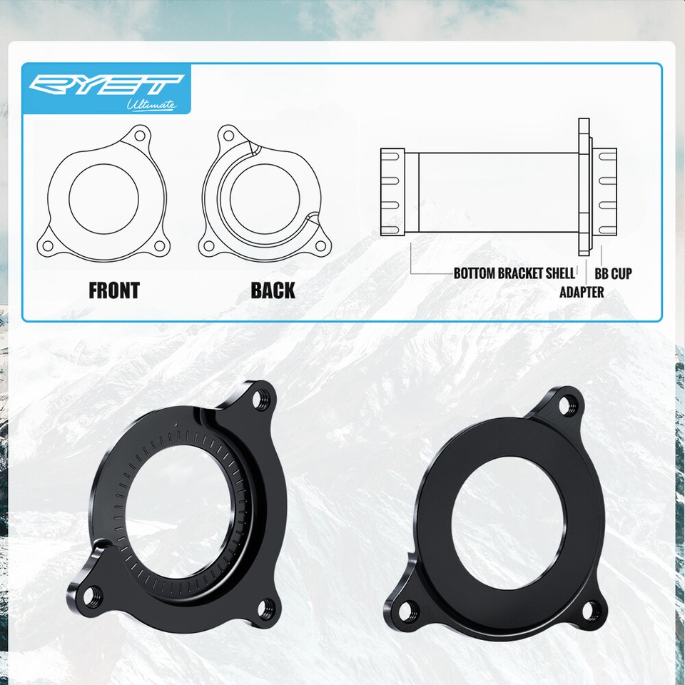 MRP ISCG-05 Adapter For BSA BB Shell Frame ISCG Adapter Chain Guide ...