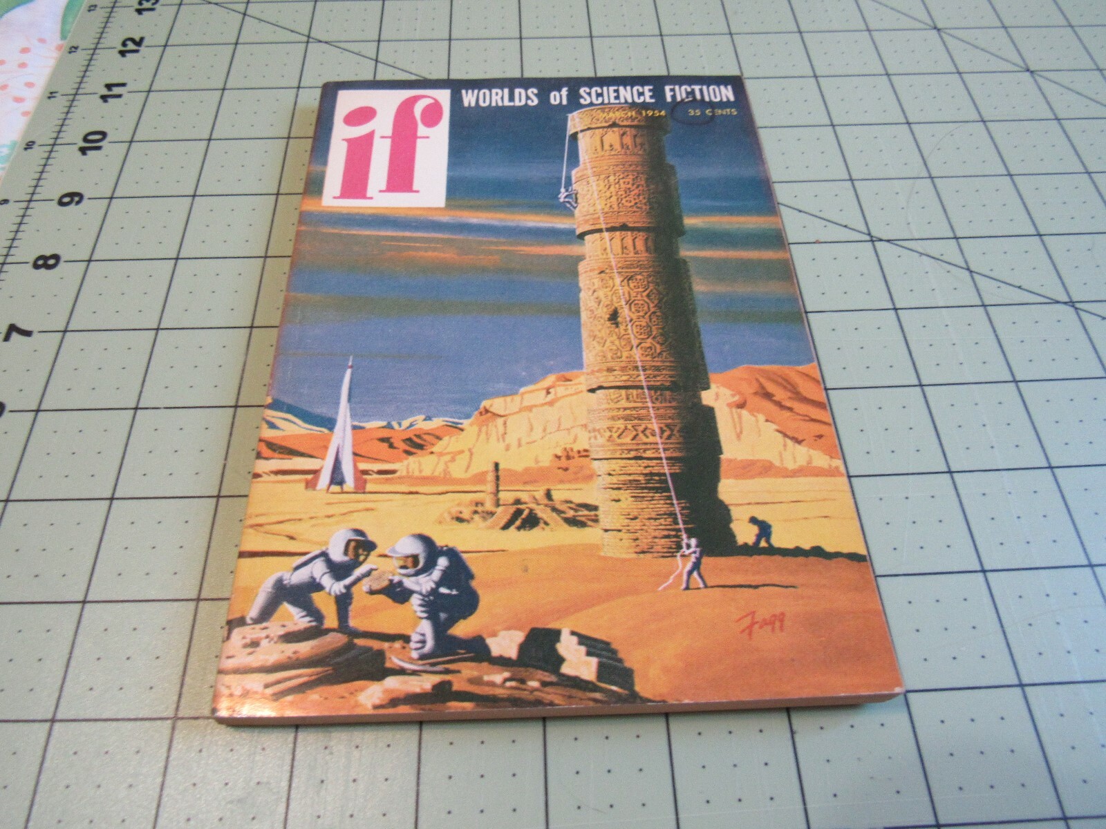 IF WORLDS OF SCIENCE FICTION 3/1954 PULP SF DIGEST MAGAZINE | eBay
