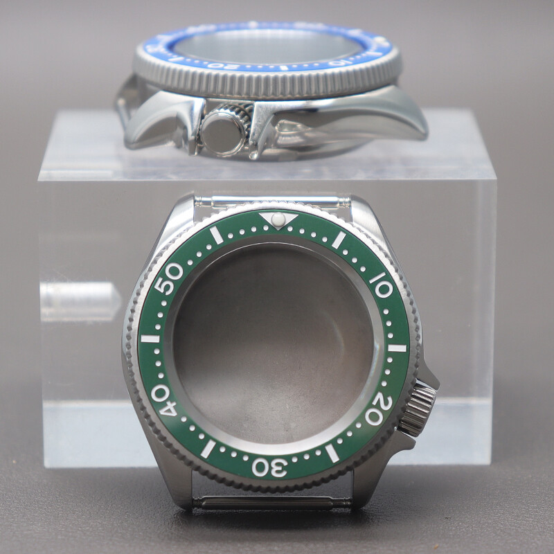 Silver 38mm Watch Case For Modify SKX013 SKX009 Mod 3.8crown NH35 36 ...