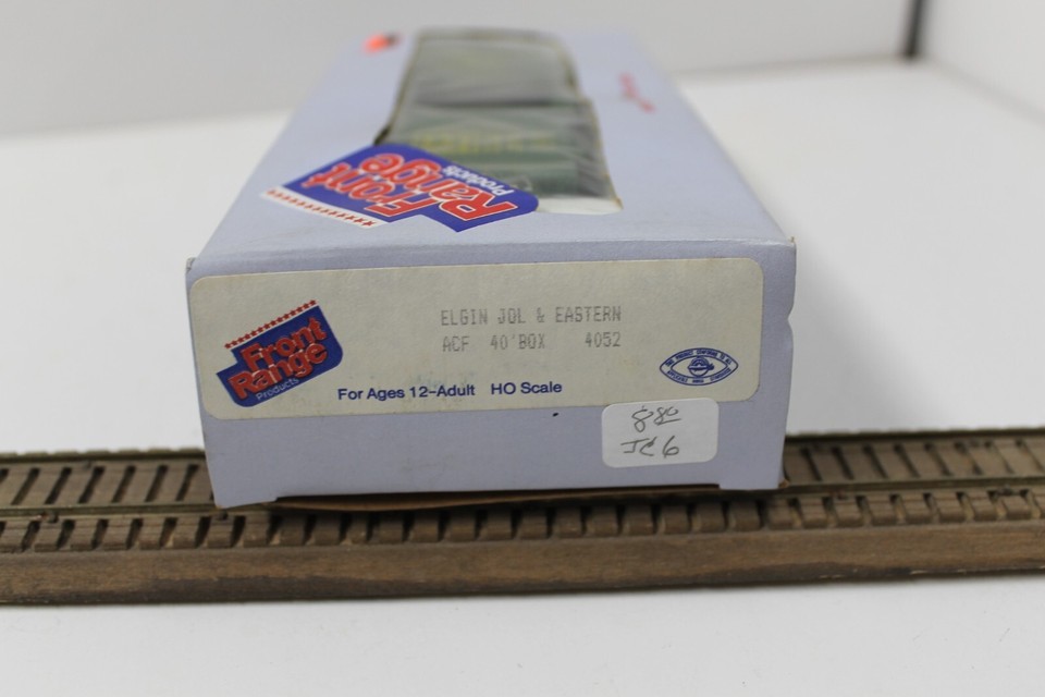 Front Range Products 4052 HO Scale Kit 40' SD Box Car EJ&E 60419 NOS | eBay