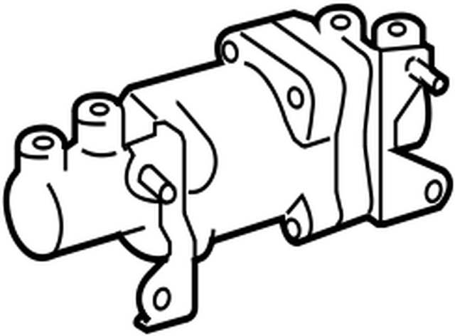 4908160010 Genuine Toyota Cylinder Sub-assy Suspension Control Center ...