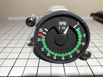 Aircraft RPM Gauge (From Airworthy 1999 Piper Saratoga) | eBay