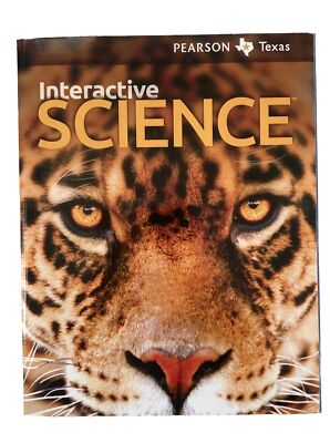 NEW Grade 7 ~ Pearson Texas TEKS INTERACTIVE SCIENCE WorkText Workbook ...