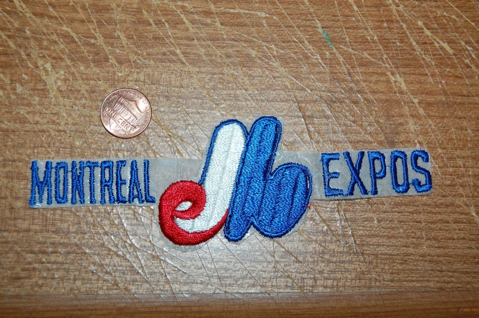 Montreal Expos 5 3/4" Patch 1969-2004 Alternate Logo & Script Baseball ...