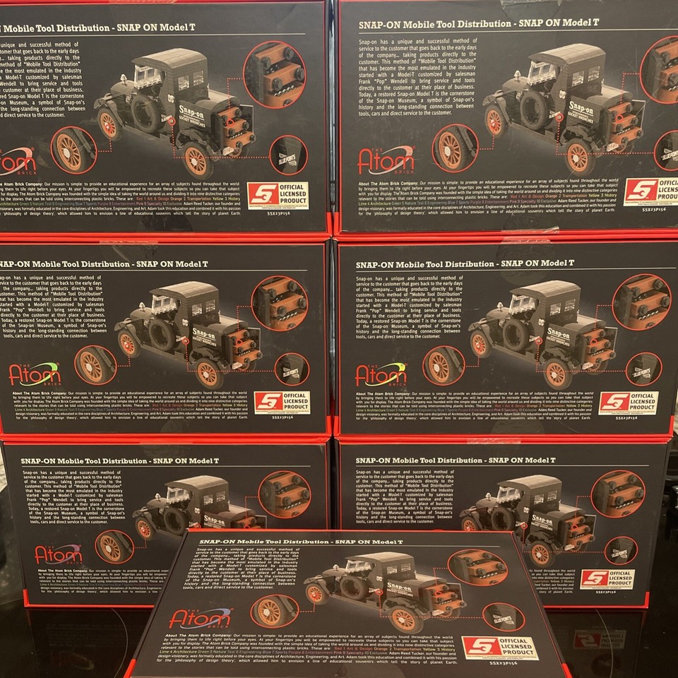 SNAP ON TOOLS Atom Brick Mini Bricks Model T - SSX23P156 Premium Model ...