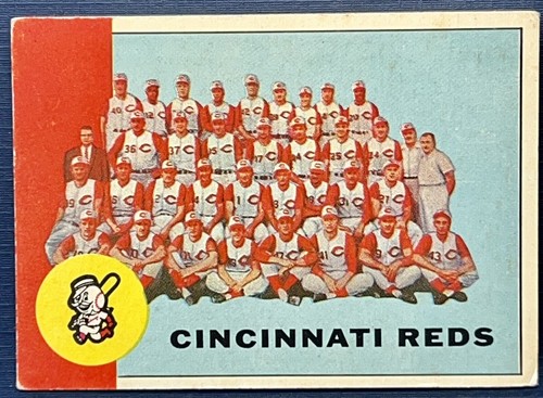Cincinnati Reds 1963 Topps #63 Team Card Pete Rose Rookie Team Card | eBay