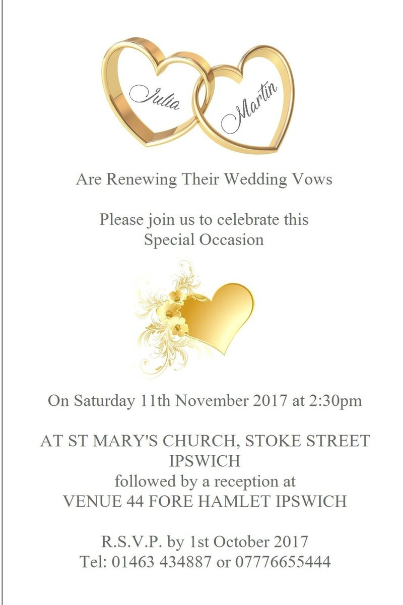 Vow Wedding Invitations