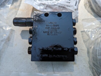 C1223B Graco Flow Divider Valve 1/8 NPT In, M10X1P Out (GODD) | eBay