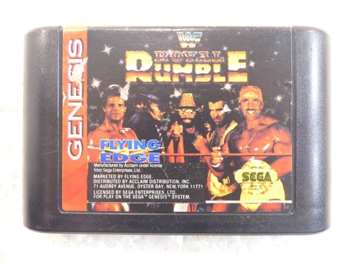 WWF Royal Rumble (SEGA Genesis, 1993) Authentic Game Only Good! *TESTED ...