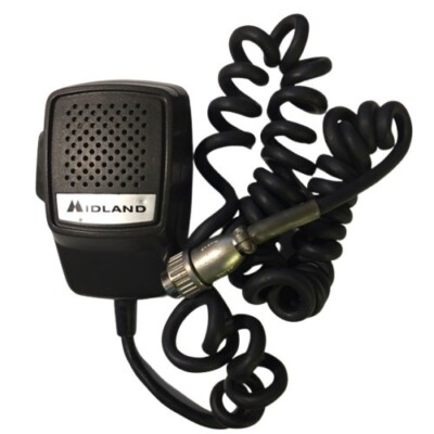 Midland 70-2304 - CB Hand Held Dynamic Element Microphone, 4 Pin | eBay